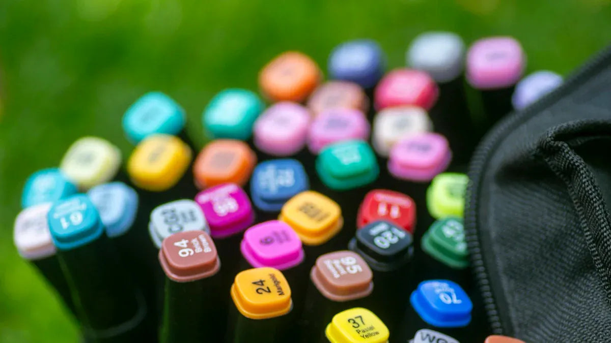 Unlock Your Child's Inner Artist: The Magic of Vibrant Click Markers ...