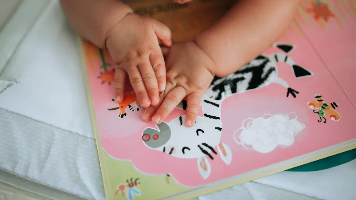 5 Skills Your Toddler Learns from a Single Fabric Busy Book – JoyCat
