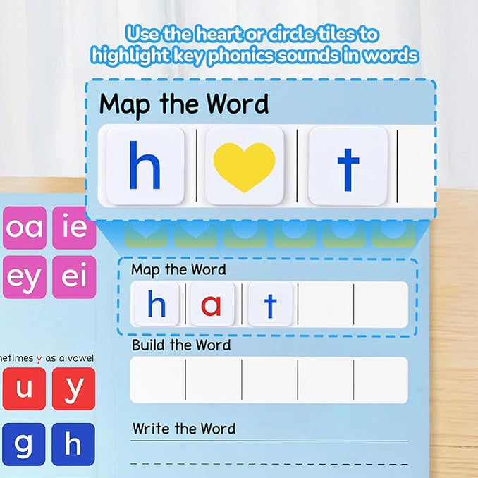 Phonics Magnetic Letter Tiles-265 Alphabet Letters – JoyCat