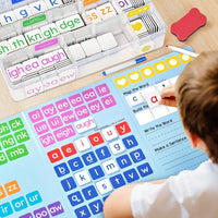 Phonics Magnetic Letter Tiles – 265 Alphabet Pieces for Word Building ...